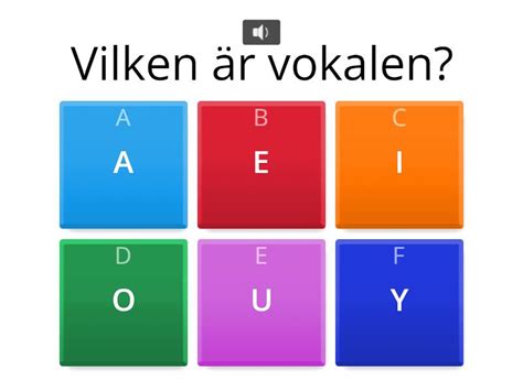 Vokaler Quiz