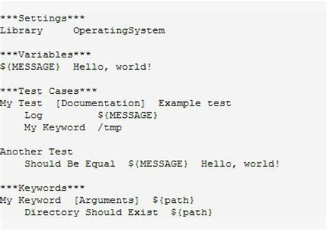 Robot Framework测试框架学习笔记 测试 火龙果软件工程