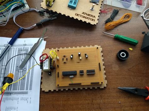 Dqsoft Andamento Da Montagem Do Atmega Detonator
