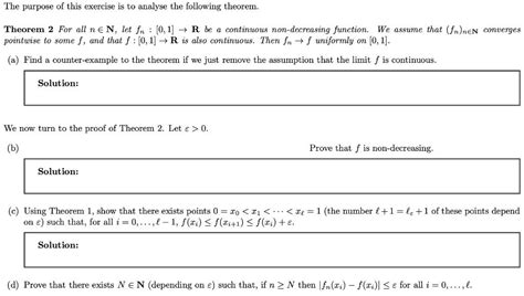 Solved The Purpose Of This Exercise Is To Analyse The Chegg