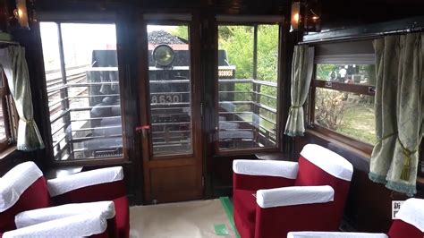 豪華SL客車マイテ49形内装お披露目 京都鉄道博物館 毎日動画