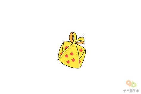 便当盒简笔画步骤图 生活用品简笔画