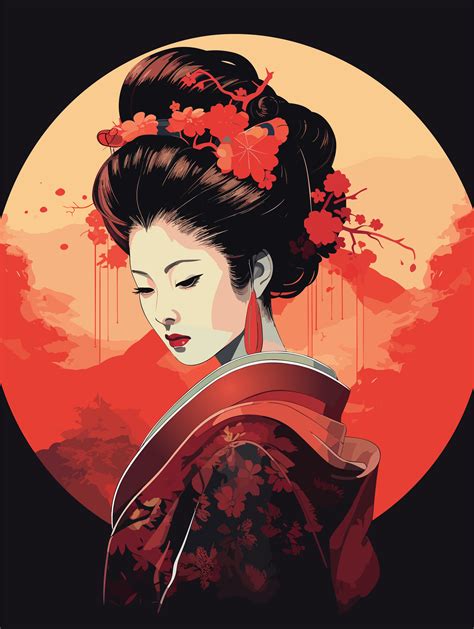 The Elegance Of Ukiyo E Geisha A Captivating Visual Narrative