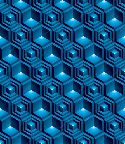 Premium Vector Futuristic Continuous Multicolored Pattern Illusive Motif Abstract Background