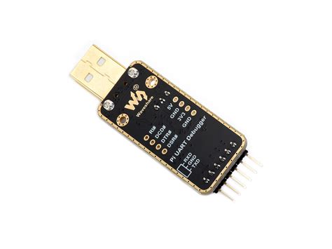 Uart Pi5串口调试模块 适用于树莓派5 Usb Type A接口 引出串口接口 高波特率传输 支持多种接线方式 兼容多种系统