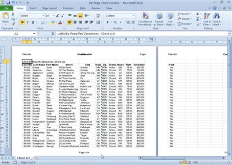 Adding A Standard Header Or Footer In Excel 2010 Dummies