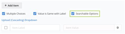 Set Dropdown Properties
