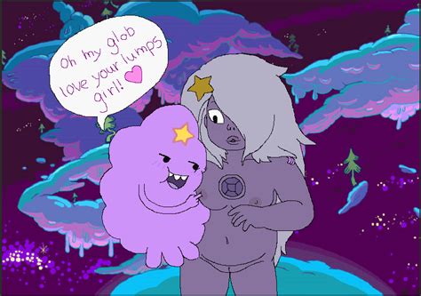 Post Adventure Time Amethyst Crossover Lumpy Space Princess Steven Universe