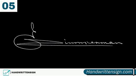 E Letter Signature Style With Examples In