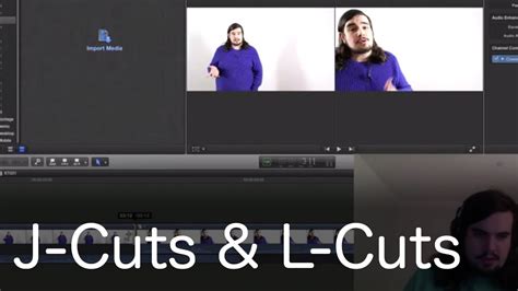 Basic Editing L Cuts And J Cuts YouTube