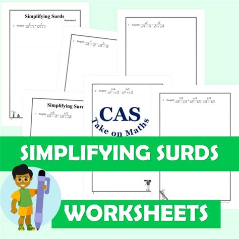 Simplifying Surds Addition Subtraction Multiplication Rationalise Binomial Surds