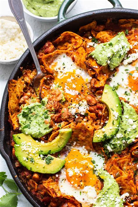 Easy Chilaquiles Avo Crema Fit Foodie Finds
