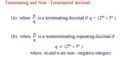 Real Number Formula For 10th Class Formula In Maths
