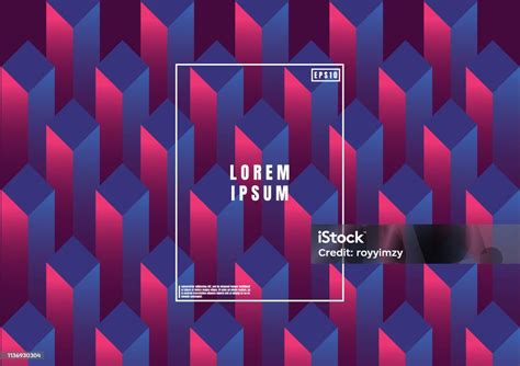 추상 동적 기하학적 배경입니다 큐브 패턴 디자인입니다 빅 데이터와 기술 배경입니다 벡터 일러스트 0명에 대한 스톡 벡터 아트 및 기타 이미지 Istock