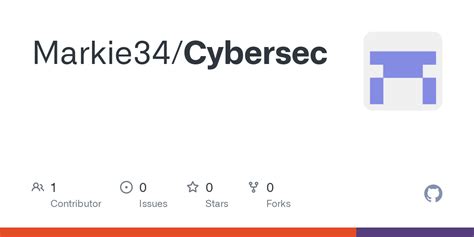 GitHub Markie34 Cybersec