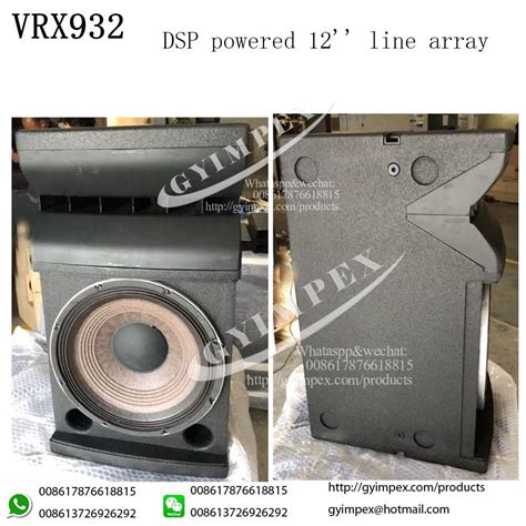 Built In Dsp And Class D Amplifier Module Active Line Array Active