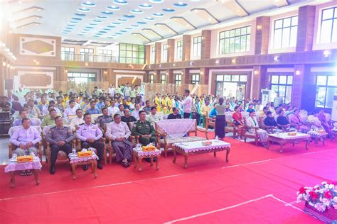 ရခိုင်ပြည်နယ်ဝန်ကြီးချုပ် ဦးထိန်လင်း ၂၄ ကြိမ်မြောက် မြန်မာ့ရိုးရာယဉ်ကျေးမှု အဆို၊ အက၊ အရေး