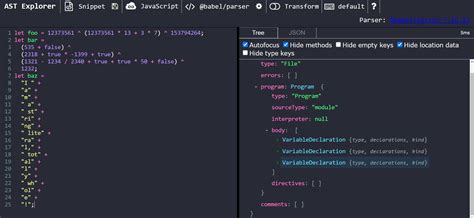 Deobfuscating Javascript Via Ast Constant Foldingbinary Expression