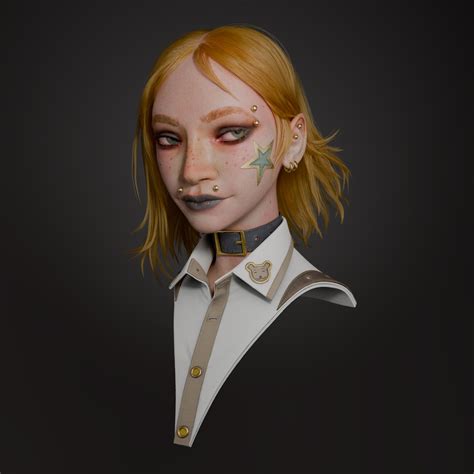 Character Portrait Finished Projects Blender Artists Community