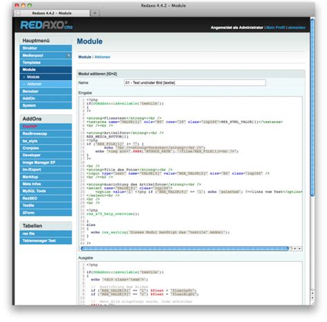 Github Staabmrexcodemirror Marijnhcodemirror2 Als Redaxo Bestyle Plugin
