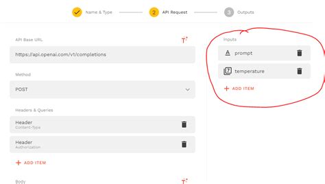 Api Requesto To Openai And Problem With Items Of Request Get Help Adalo