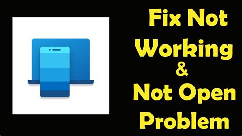 How To Fix Link To Windows App Not Working Link To Windows Not Open Problem PSA YouTube