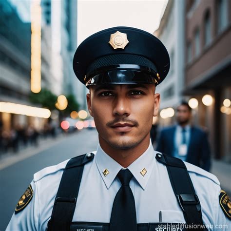 Handsome Security Guard Stable Diffusion Online