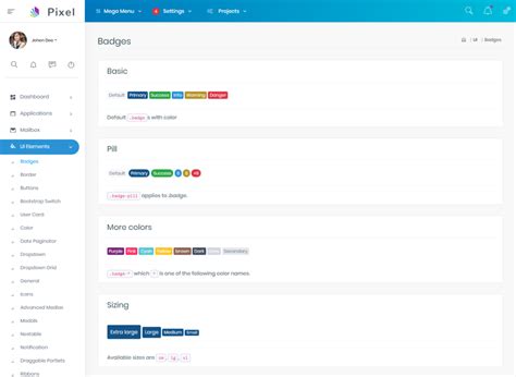 Pixel Premium Admin Dashboard Web Apps UI Kit