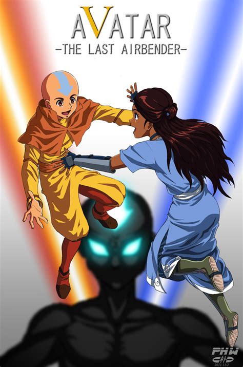 Katara And Aang Avatar Legends And More Drawn By Renirevenge Danbooru