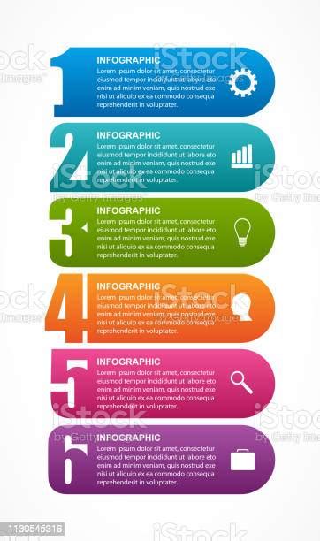 숫자 옵션 인포 그래픽 템플릿입니다 비즈니스 프레 젠 테이 션 또는 정보 배너에 대 한 인포 그래픽입니다 0명에 대한 스톡 벡터