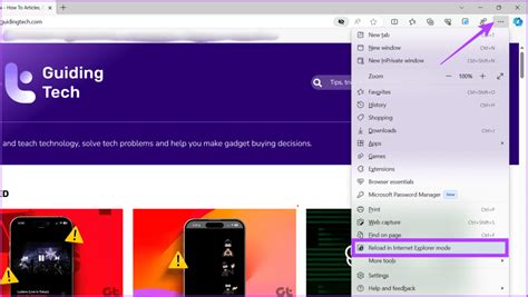 如何在 Windows 的 Microsoft Edge 中啟用或停用 Internet Explorer 模式