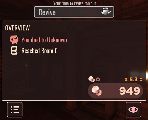 Weirdest Death Screen Ever For Context I Died To Rush On Door 48 And