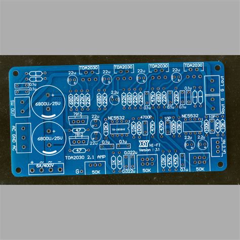 原创tda2030l2 1功放板散件电脑超重低音代换停产的tda2030a 虎窝淘