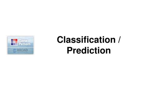 Ppt Classification Prediction Powerpoint Presentation Free