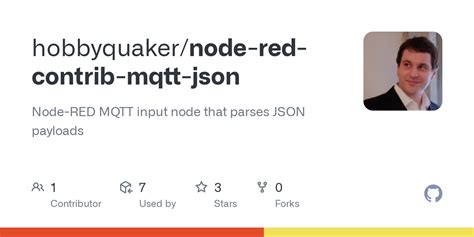 Github Hobbyquakernode Red Contrib Mqtt Json Node Red Mqtt Input
