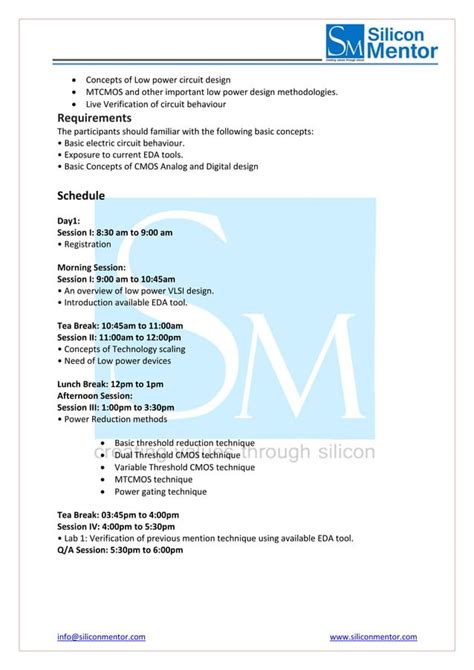 Low Power Vlsi Design Workshop 1 Pdf Computer Software And
