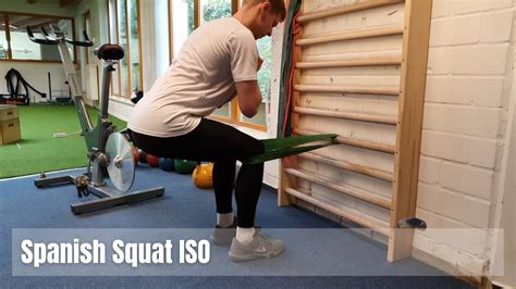 Spanish Squat Iso Youtube