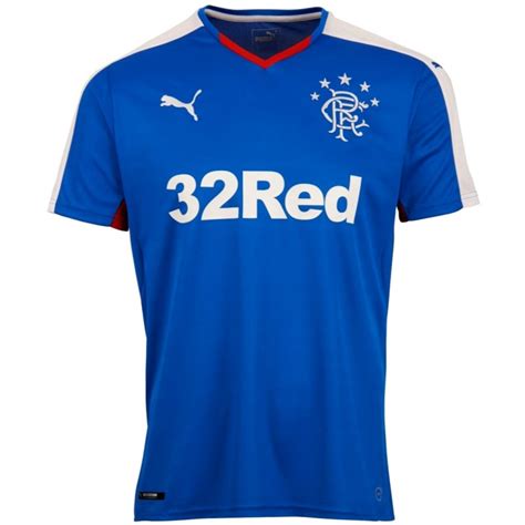 Glasgow Rangers Home Football Shirt 2015 16 Puma Sportingplus