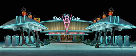 El Café V8 De Flo Wikia El Mundo De Cars Fandom