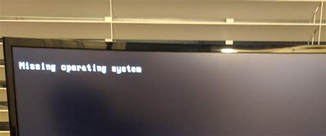 missing operating system error r pcmasterrace
