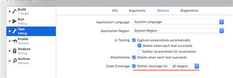 Xcode Ios Unit Test Coverage Sonar Report Xccov Stack Overflow