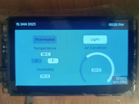 Smart Home Hmi Based On Rt Thread Hmi Board