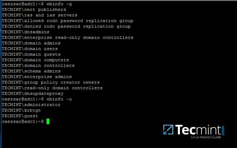 How To Manage Samba4 Ad Infrastructure From Linux Command Line Part 2
