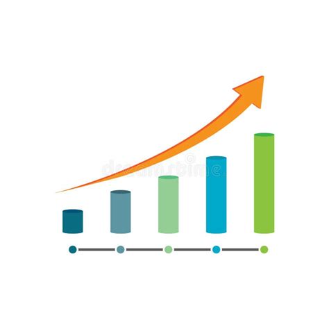 Statistics Business Stylized Logos And Element Symbol Stock Vector