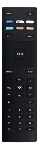 Xrt136 Remote Control Replace For Vizio D24f F1 D32ff1 D43 Mercadolibre