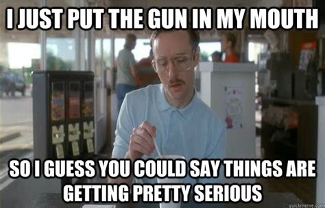Gun In Mouth Meme