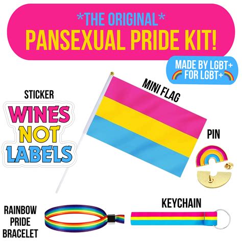 Pansexual Pride Kit Prideboxco