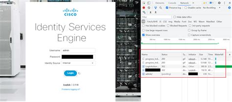 Solved Ise Gui Stucking On Login Page Cisco Community