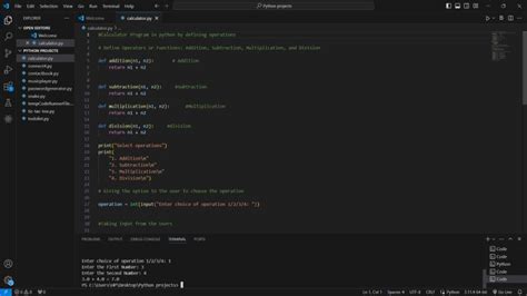 pratik raj on linkedin python calculator programming