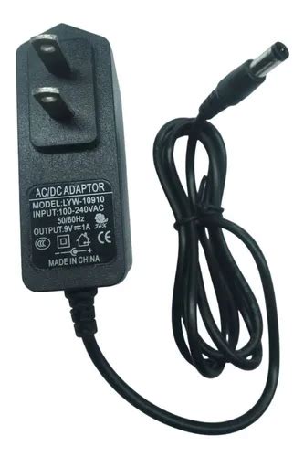 Eliminador Cargador 9v 1a Arduino Electronicos Cctv Multif Meses Sin Interés